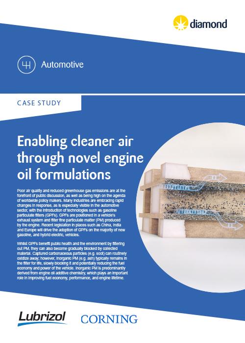 Engine Oil Additives and GPF Performance | Lubrizol, Corning & Diamond ...