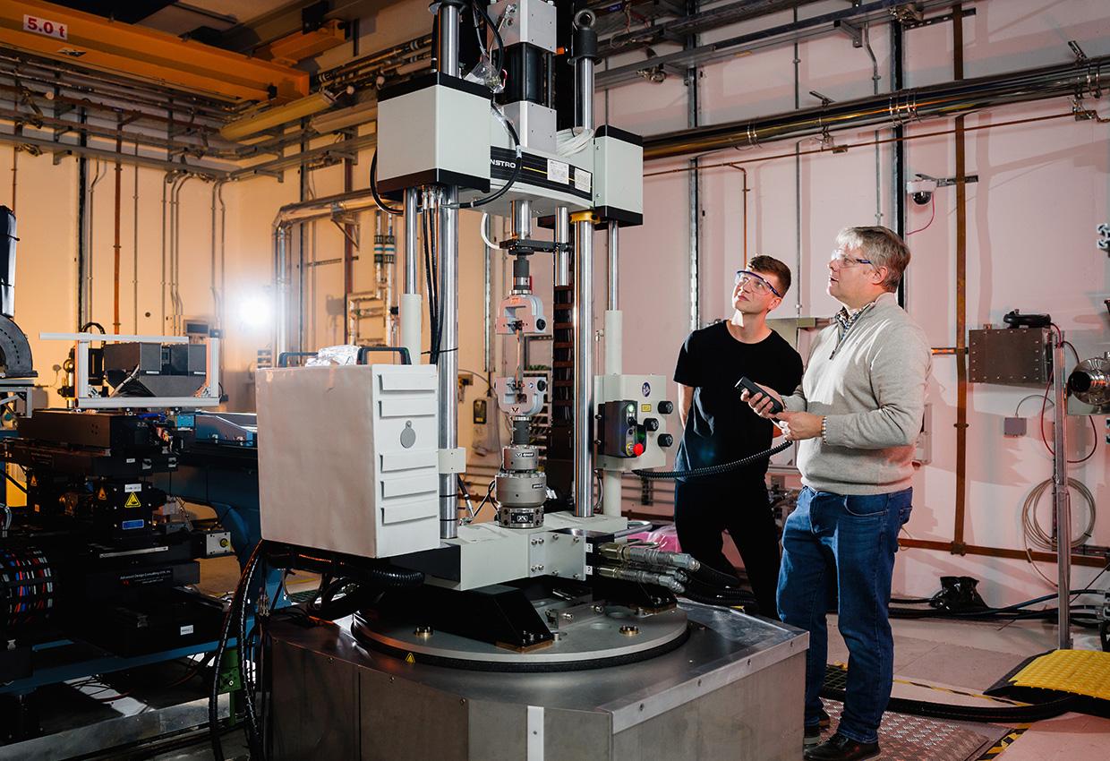 Residual Stress–Strain Mapping with X-ray Diffraction | Diamond Light Source