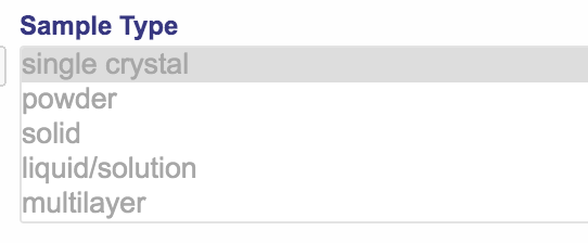 Adding Samples: UAS - - Diamond Light Source