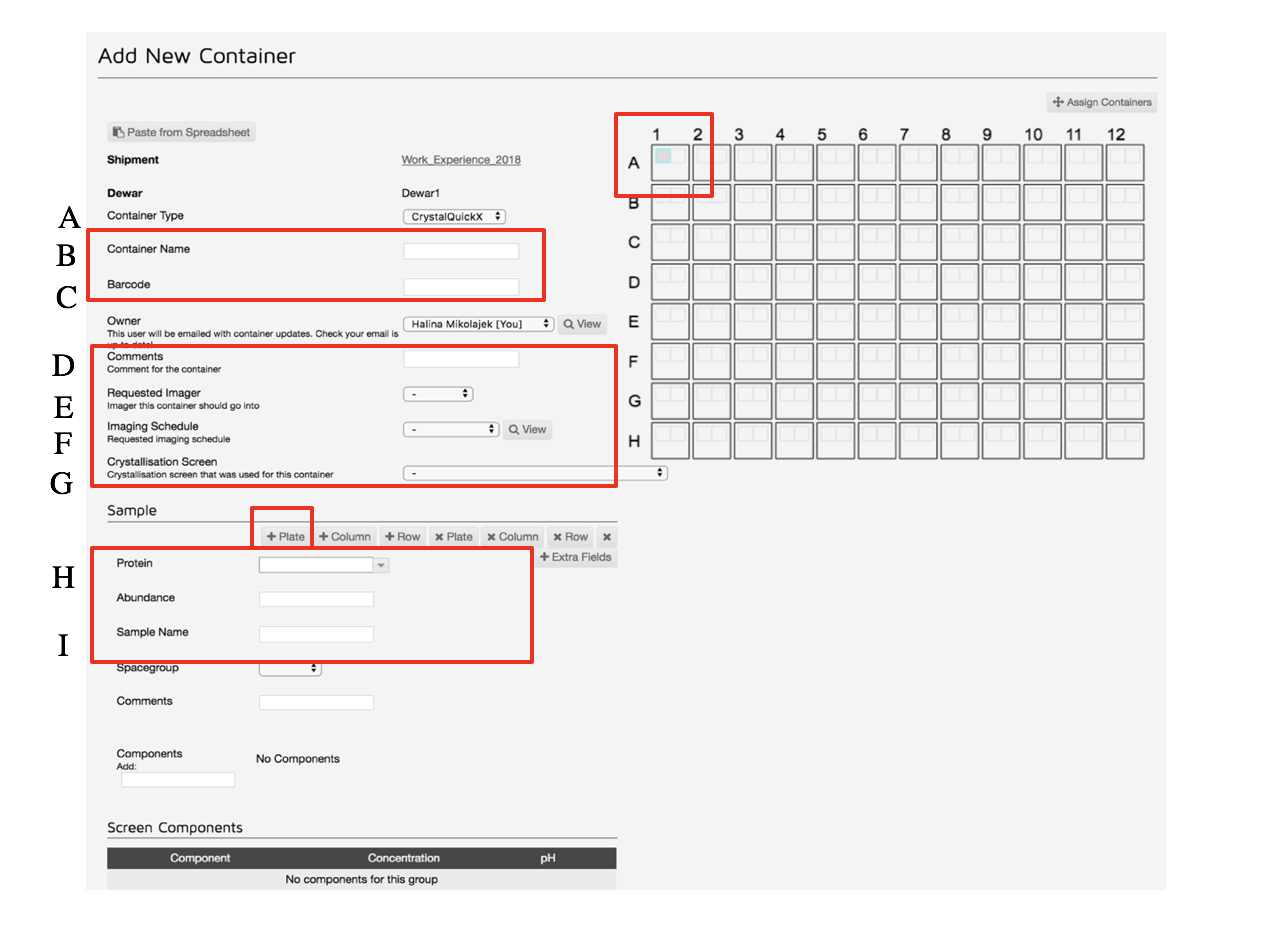 Registering Samples - - Diamond Light Source