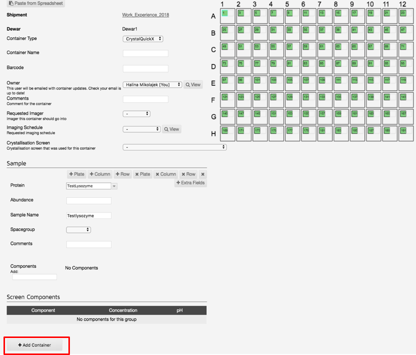Registering Samples - - Diamond Light Source