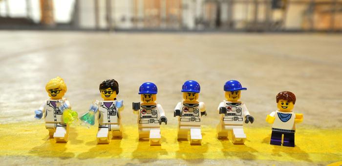 Lego takes over at Diamond - - Diamond Light Source