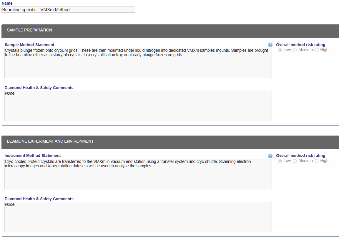 VMXm through UAS - - Diamond Light Source