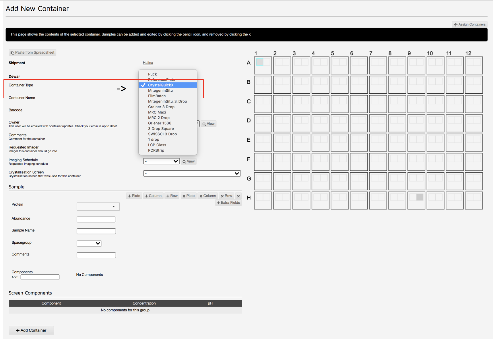 Registering Samples - - Diamond Light Source