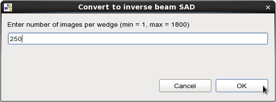 Inverse Beam SAD - - Diamond Light Source