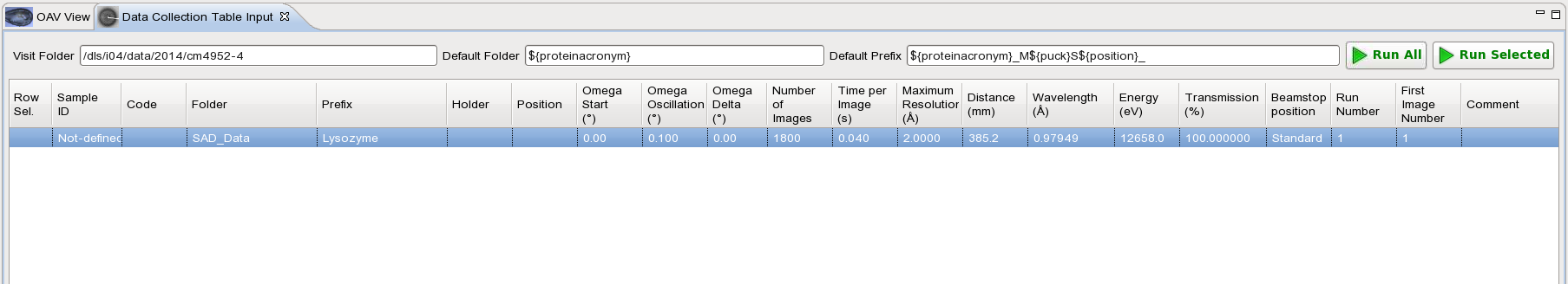 Inverse Beam SAD - - Diamond Light Source